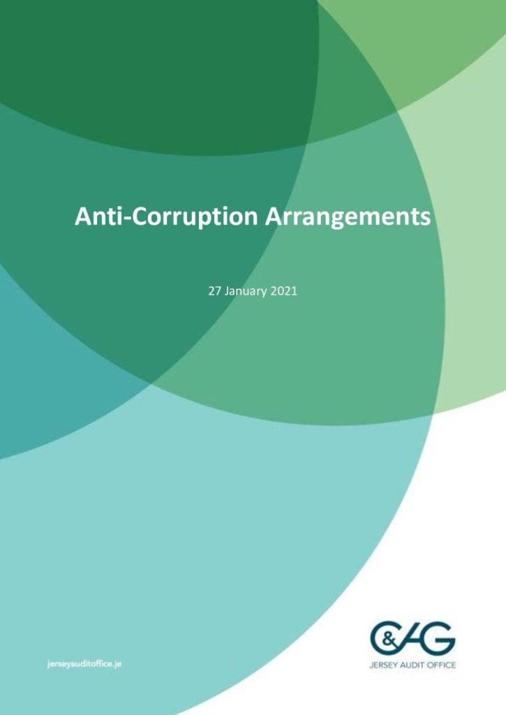 Anti-corruption arrangements | Jersey Audit Office